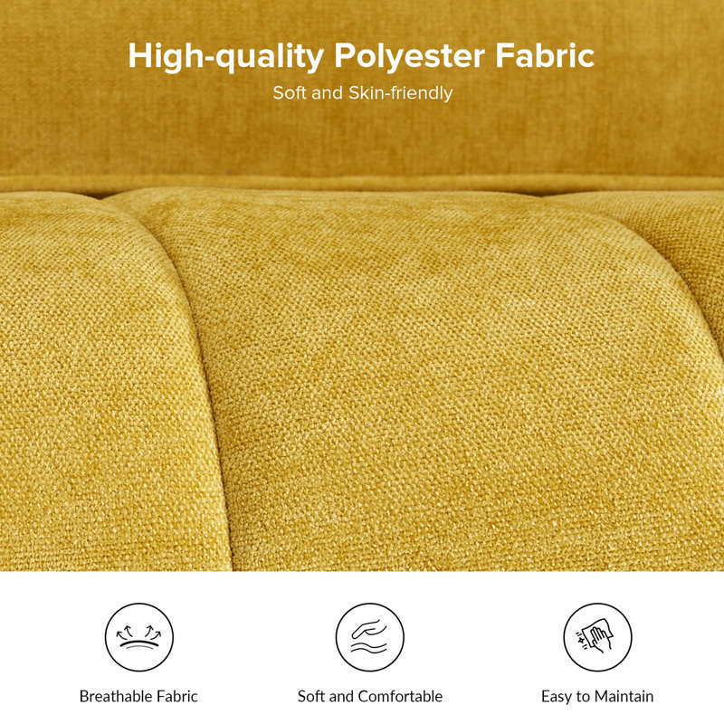 Willa Arlo Interiors Sidwell 64.6'' Upholstered Loveseat & Reviews | Wayfair